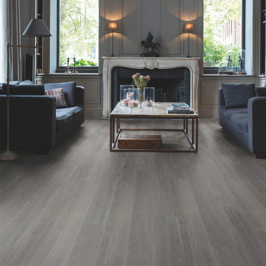 Quick-Step Livyn Alpha - Silk Oak Grey AVSP40060 | Clearance Stock