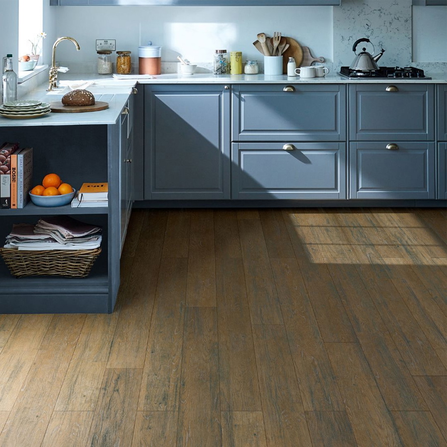 Chene Engineered 18/4 x 150mm - Distressed Brown Oiled